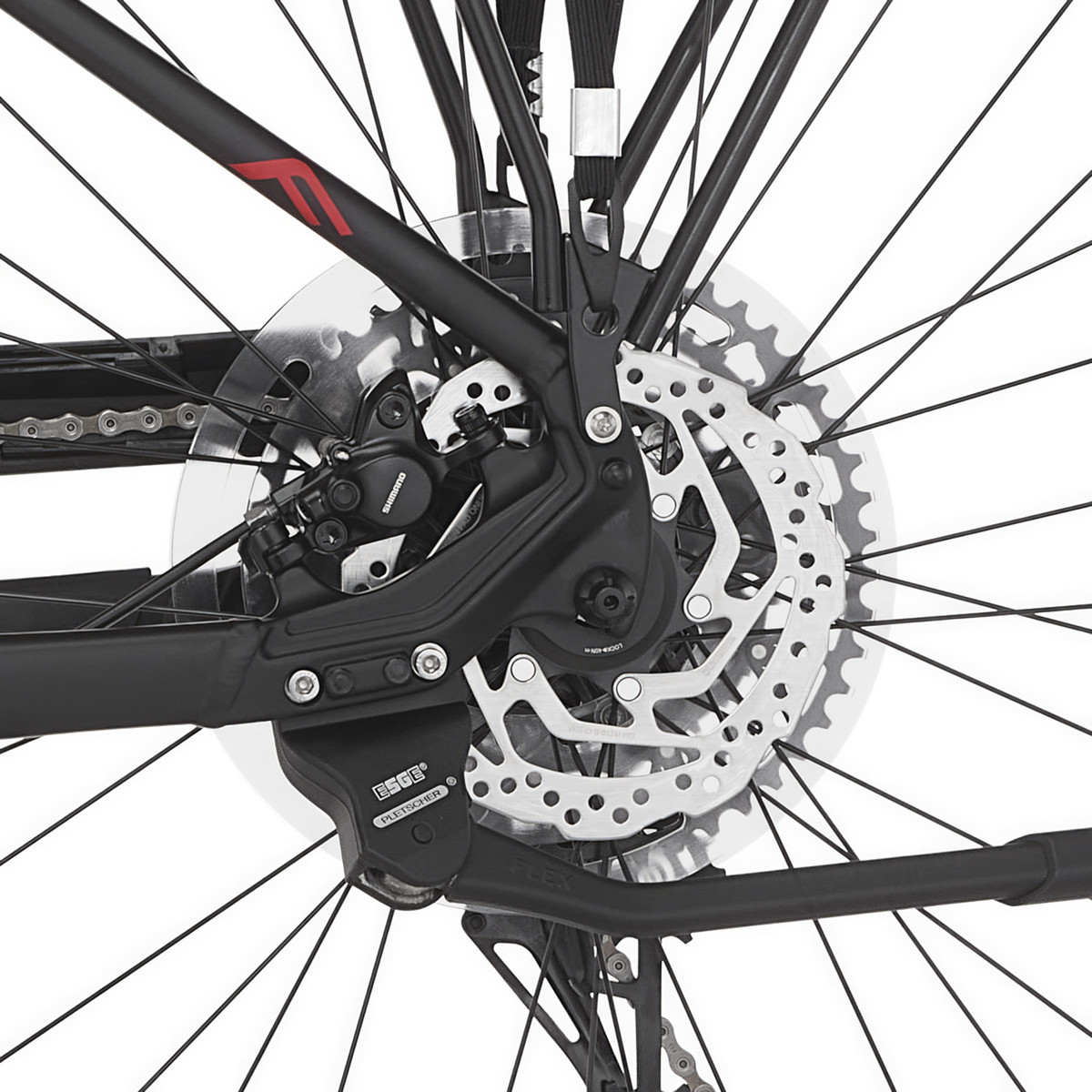 FISCHER VIATOR N100 E-Bike - black, 28, RH 45 cm, 711 | Trekking ...